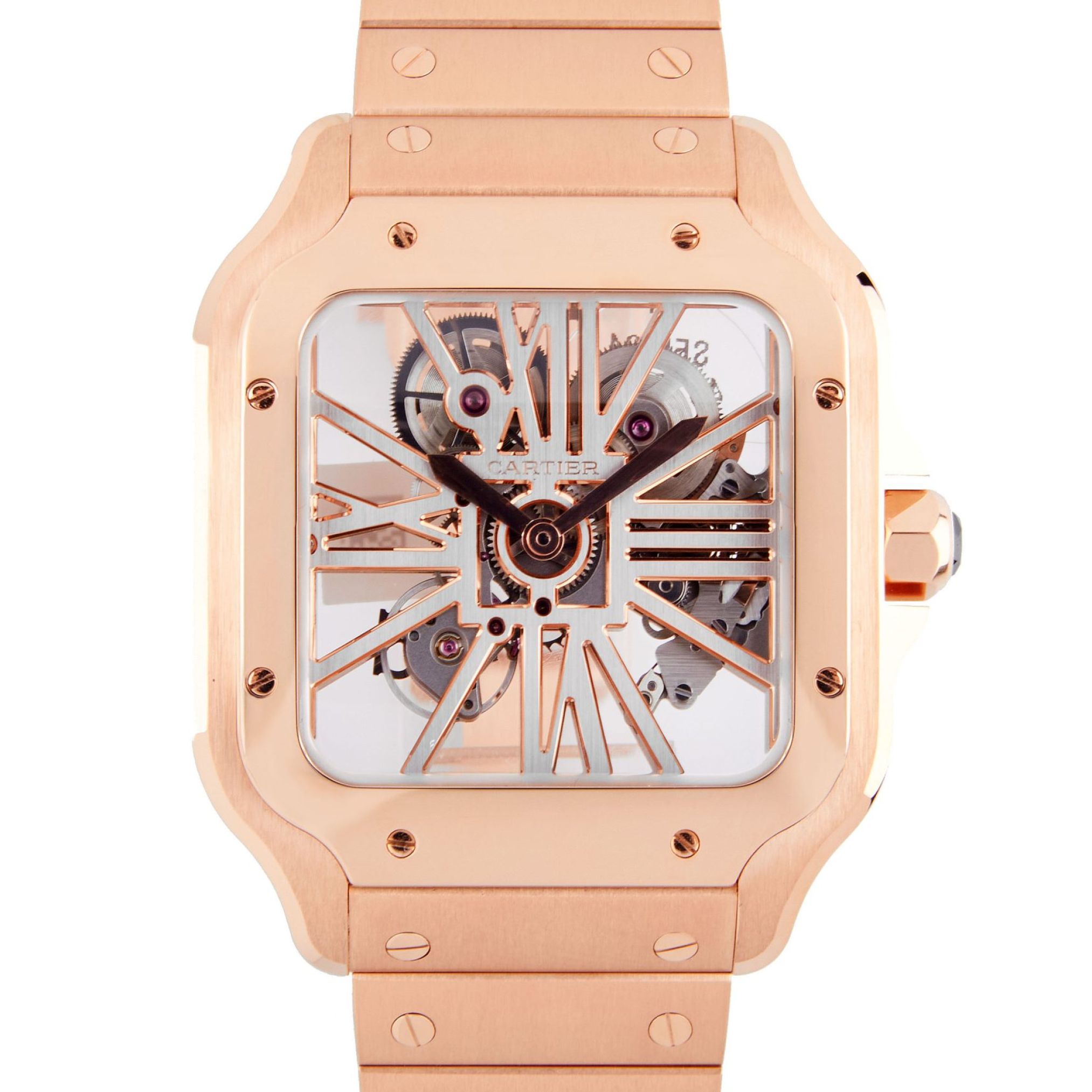 Cartier Santos Skeleton